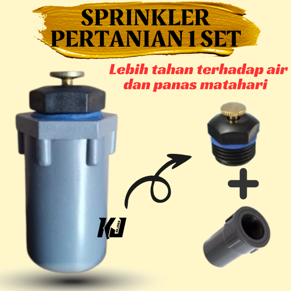 Jual SPRINKLER PERTANIAN SPRINKLER TAMAN ADJUSTABLE SPRAYER TAMAN + SOK ...