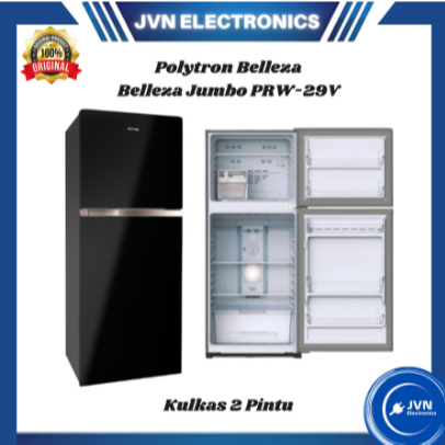 Jual Kulkas 2 Pintu Polytron Belleza Jumbo PRW-29V | Shopee Indonesia