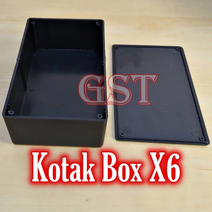 Jual 1-2Pcs box plastik x1 x2 x3 x4 x5 x6 hitam kotak casing multi guna ...