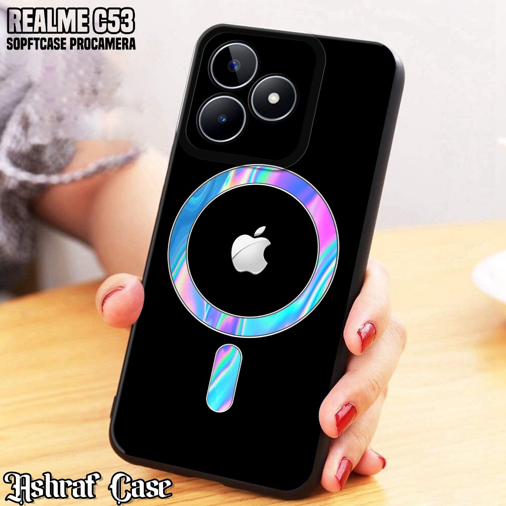 Jual Case Realme C53 - Casing Hp Realme C53 ( Logo Magsafe ) - Silikon ...