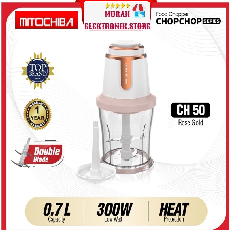 Jual MITOCHIBA Food Chopper CH50 Chopchop Series 0.7L Alat Penghalus ...