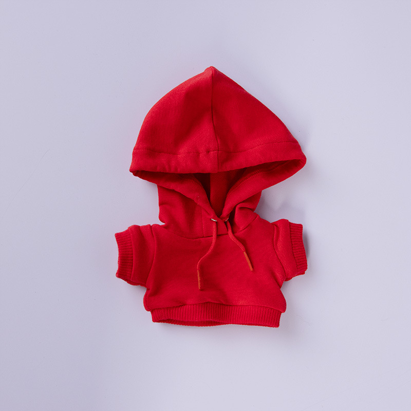 Jual hoodie labubu dolls merah 10 cm 15 cm 20 cm | Shopee Indonesia