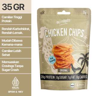 Jual Bali Forages Chicken Chips Original | Keripik Daging Ayam ...