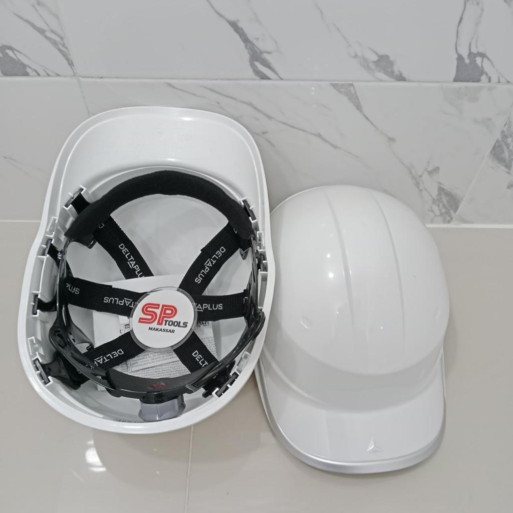 Jual HELM / TOPI / HELMET PROYEK DELTA PLUS VENITEX PUTIH | Shopee ...