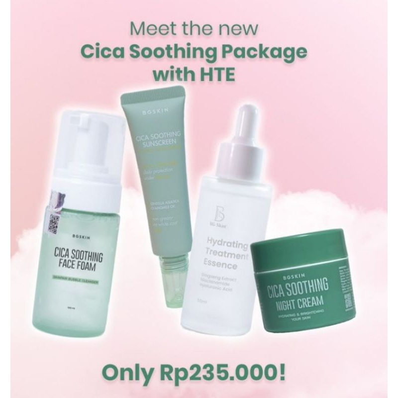 Jual PAKET HYDRA CICA SOOTHING BG SKIN / beautyglow | Shopee Indonesia