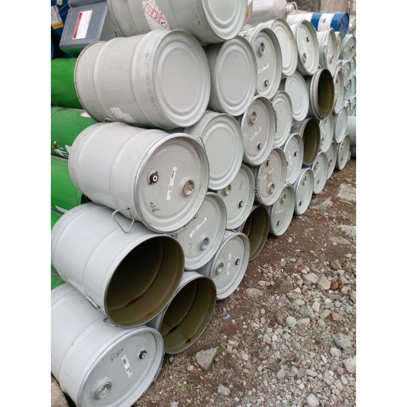 Jual tong sampah besi/ tong besi/drum sampah kapasitas 60 liter ...