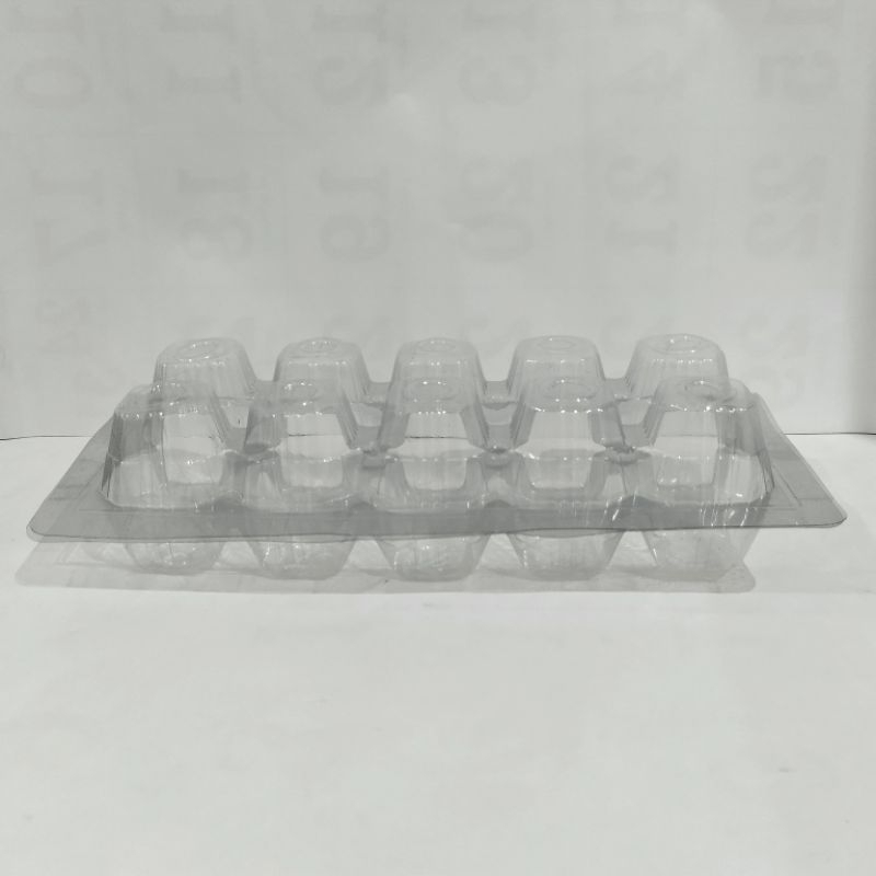 Jual MIKA TELUR 10 LUBANG (isi 50pcs)/EGG TRAY/MIKA TRAY TELUR/BOX ...