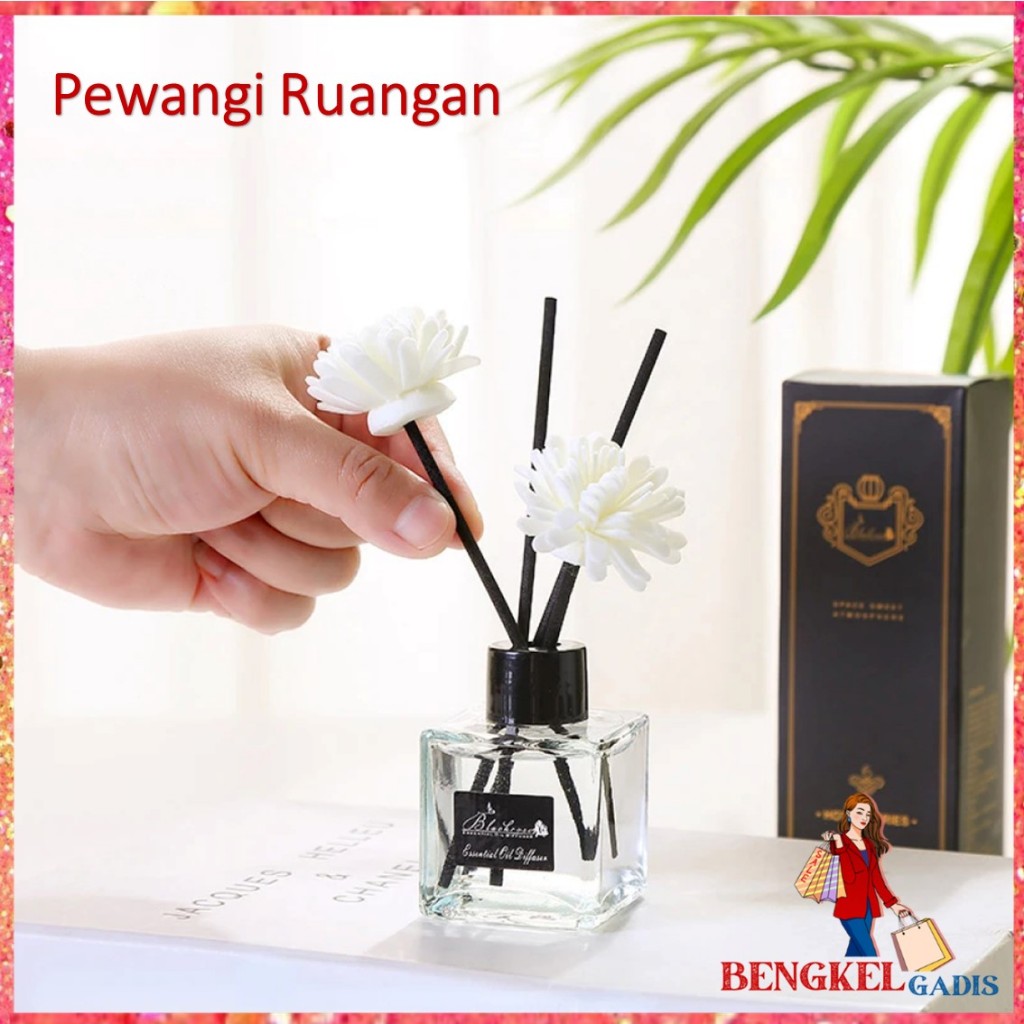 Jual BG Reed Diffuser 50ml Pengharum Ruangan Aesthetic Aromatherapy ...