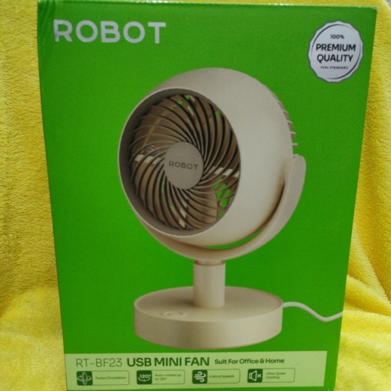 Jual KIPAS ANGIN MINI USB ROBOT RT-BF23 | Shopee Indonesia