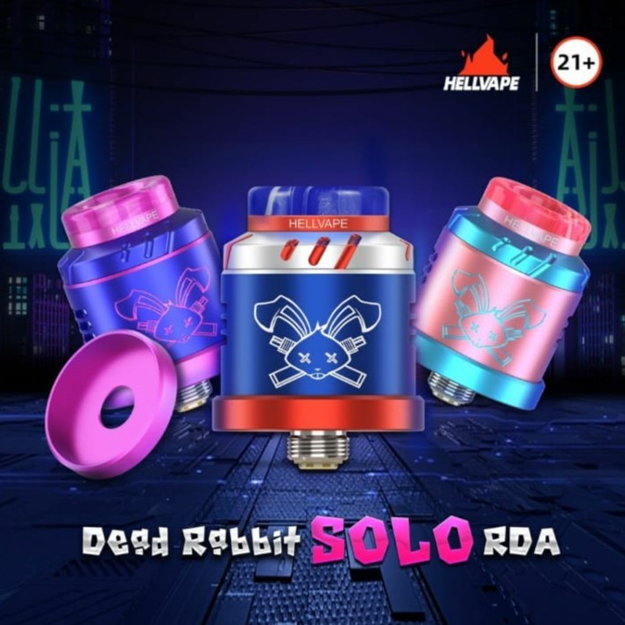 Jual Dead Rabbit Solo 6th Anniversary Edition 22MM Single Coil RDA 100% ...