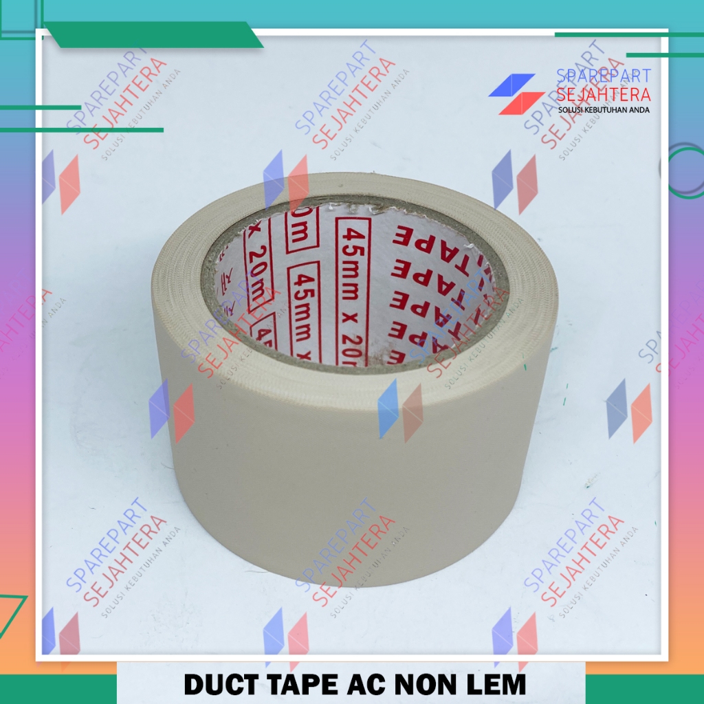 Jual DUCT TAPE DAKTIP PEMBALUT NON LEM LAKBAN ISOLASI DUCTING SELANG ...