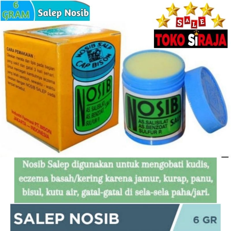Jual SALEP NOSIB CAP BISON 6 GRAM / NOSIB SALP CAP BISON 6 GR SALEP ...