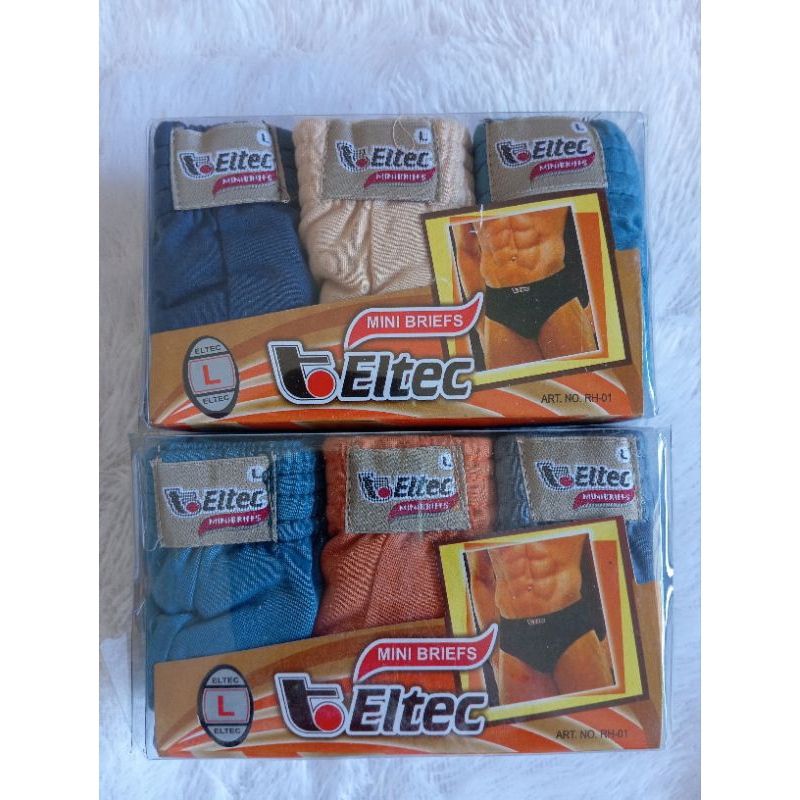Jual CD ELTEC / Celana Dalam Pria ELTEC RH-01 MILLENIUM (3pcs) | Shopee Indonesia