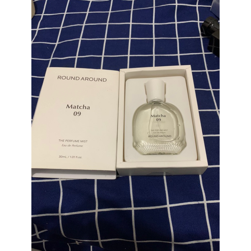 Jual (SHARING) ROUND AROUND PERFUME EDP - MATCHA worn by BTS Taehyung and Suga | Shopee Indonesia