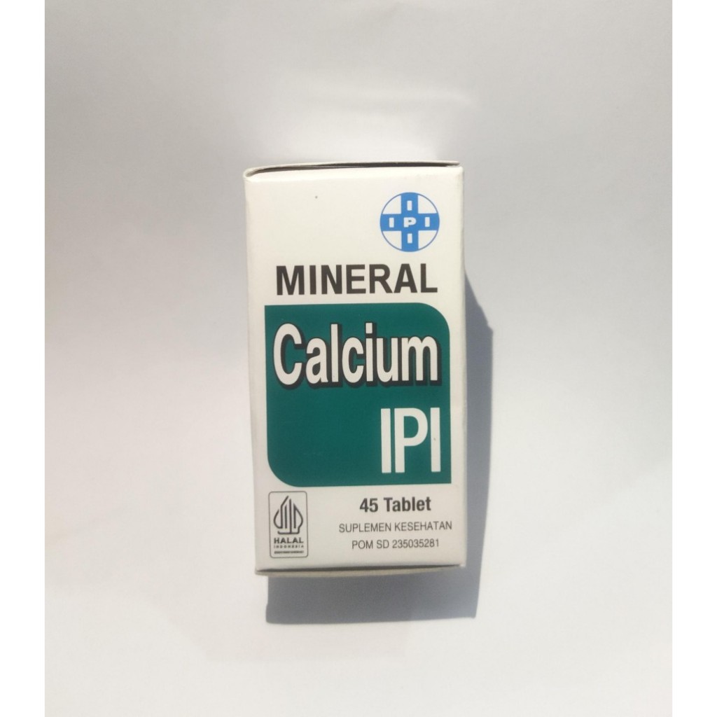 Jual MINERAL CALCIUM IPI 45 TABLET READY HALAL Kalsium 250 Mg, TEMPO ...
