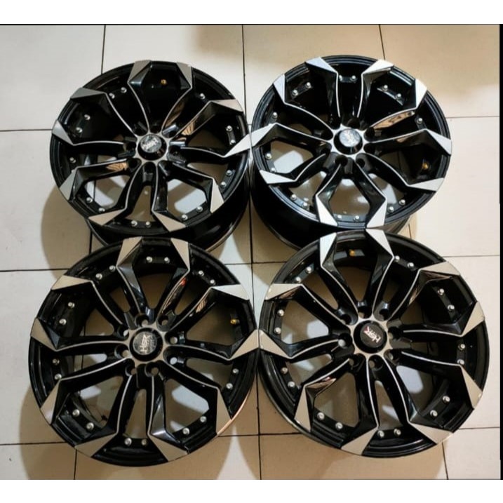 Jual Velg racing murah Ring 16 lebar 7 lobang 4 untuk mobilio brio ...