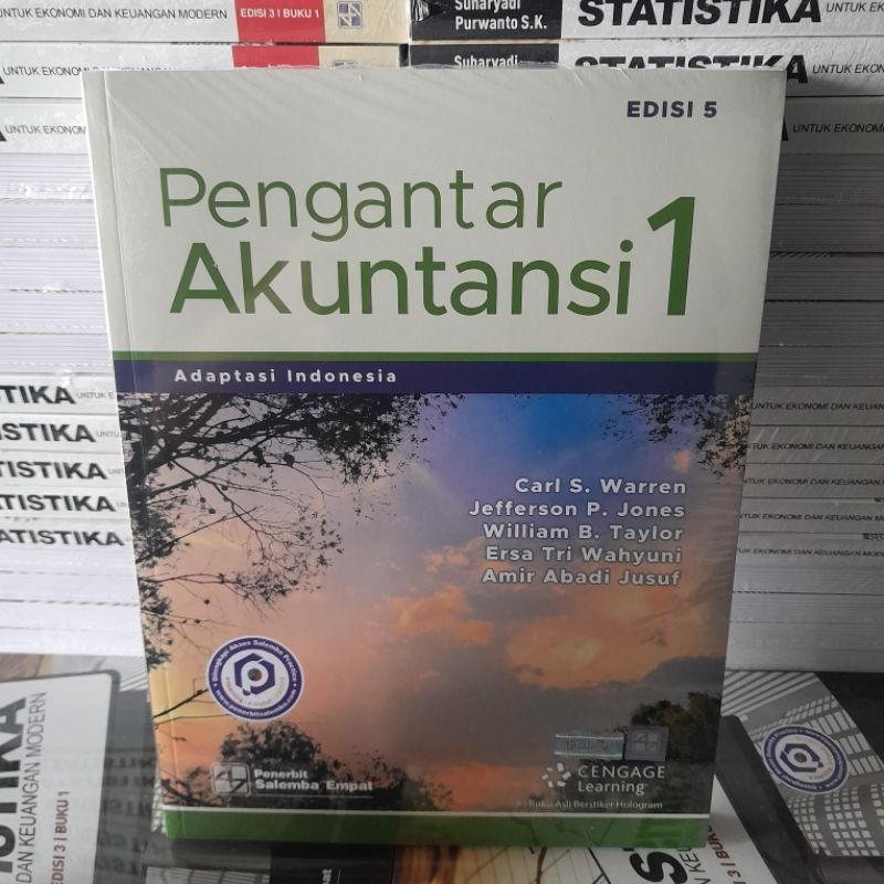 Jual Pengantar Akuntansi 1 —Adaptasi Indonesia Edisi ke-5 / Carl S. Warren | Shopee Indonesia