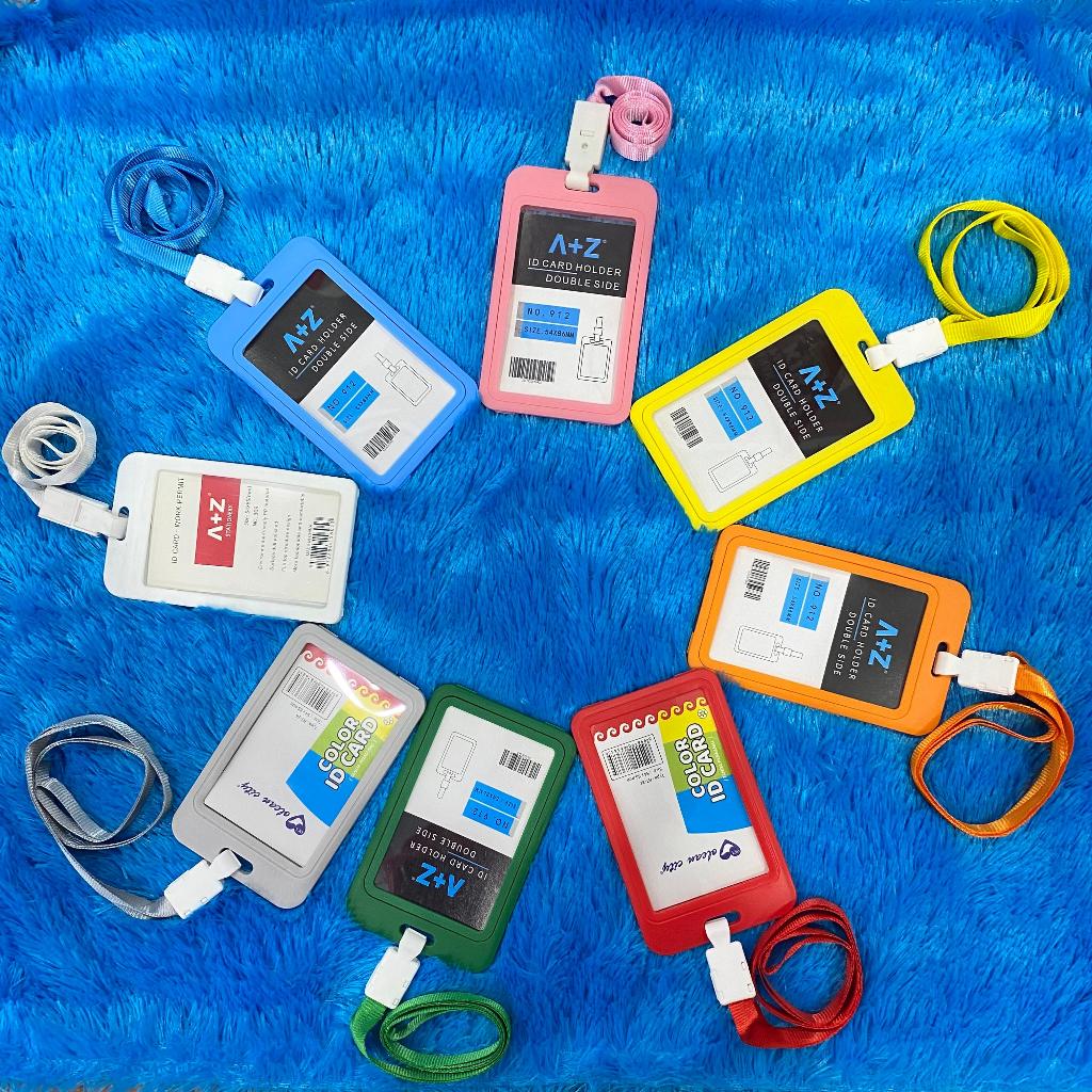 Jual Name Tag ID Card pakai Gantungan Tali Tanda Pengenal Lengkap Tali ...
