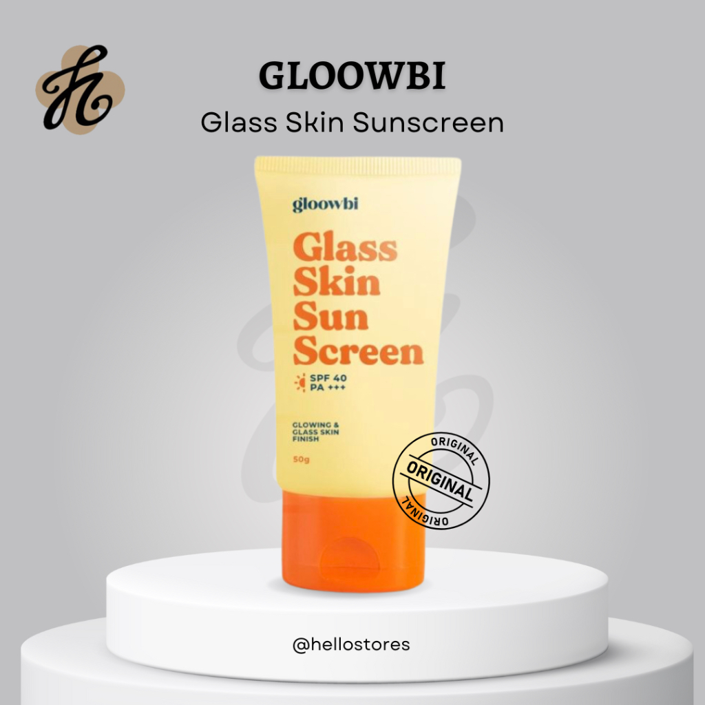 Jual [READY STOCK] Gloowbi Glass Skin Sunscreen SPF40 PA+++ | Shopee Indonesia