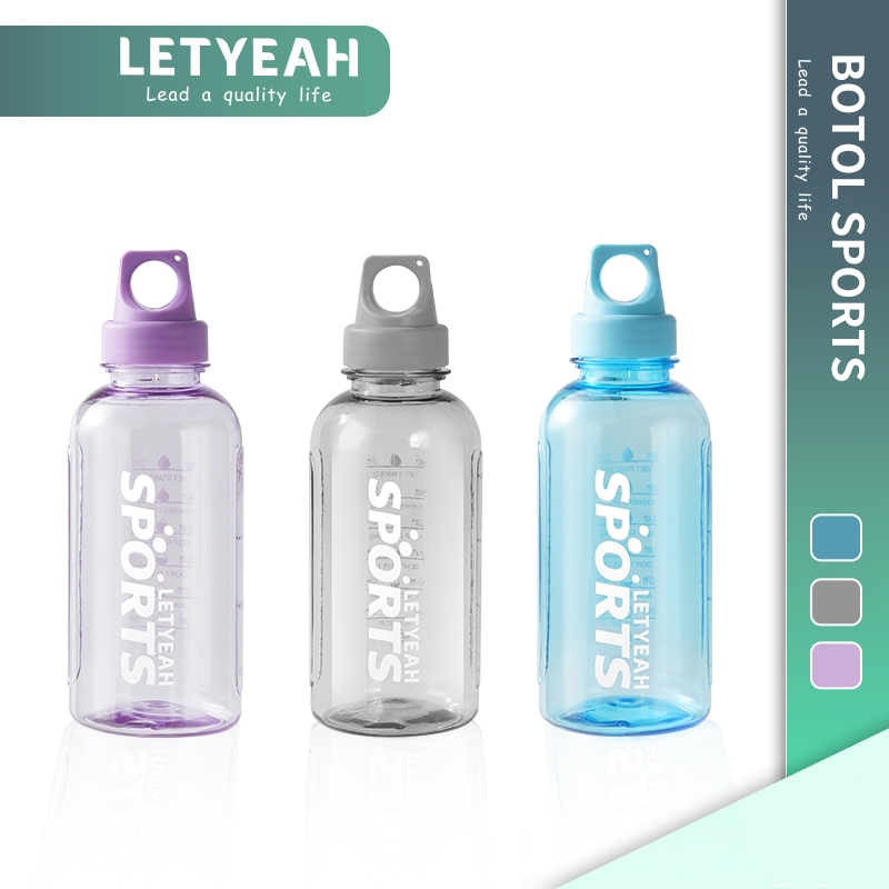 Jual LetYeah Luar Ruangan Botol Air Minum anti bocor 500ml Botol minum ...