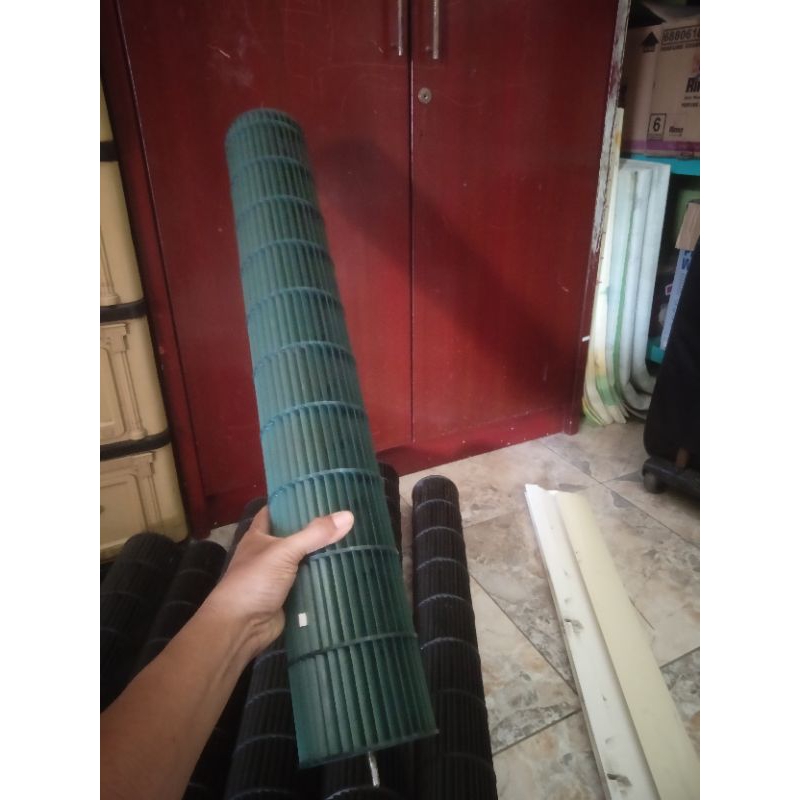 Jual blower fan indoor AC gree 2 pk ukuran panjang 70.5 cm diameter 10. ...