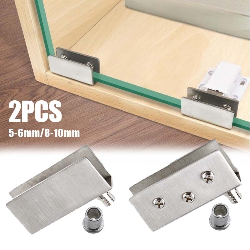 Jual 2pcs Engsel Kaca Jepit Engsel Jepit Kaca Ke Kaca Engsel Kaca ...