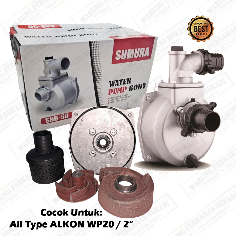 Jual SUMURA Pump Kit SNB-50 2" / SNB-80 3" Body Water Pump ALKON WP20 ...