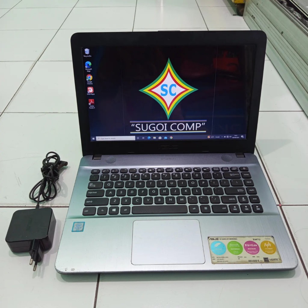Jual Laptop Asus X441U Intel Core i3 gen 6/4GB/128GB || SECOND ...