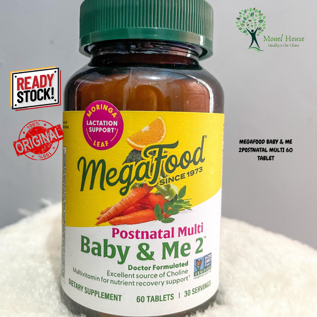 Jual [READY STOCK] MEGAFOOD BABY & ME 2 POSTNATAL MULTIVITAMIN SETELAH ...