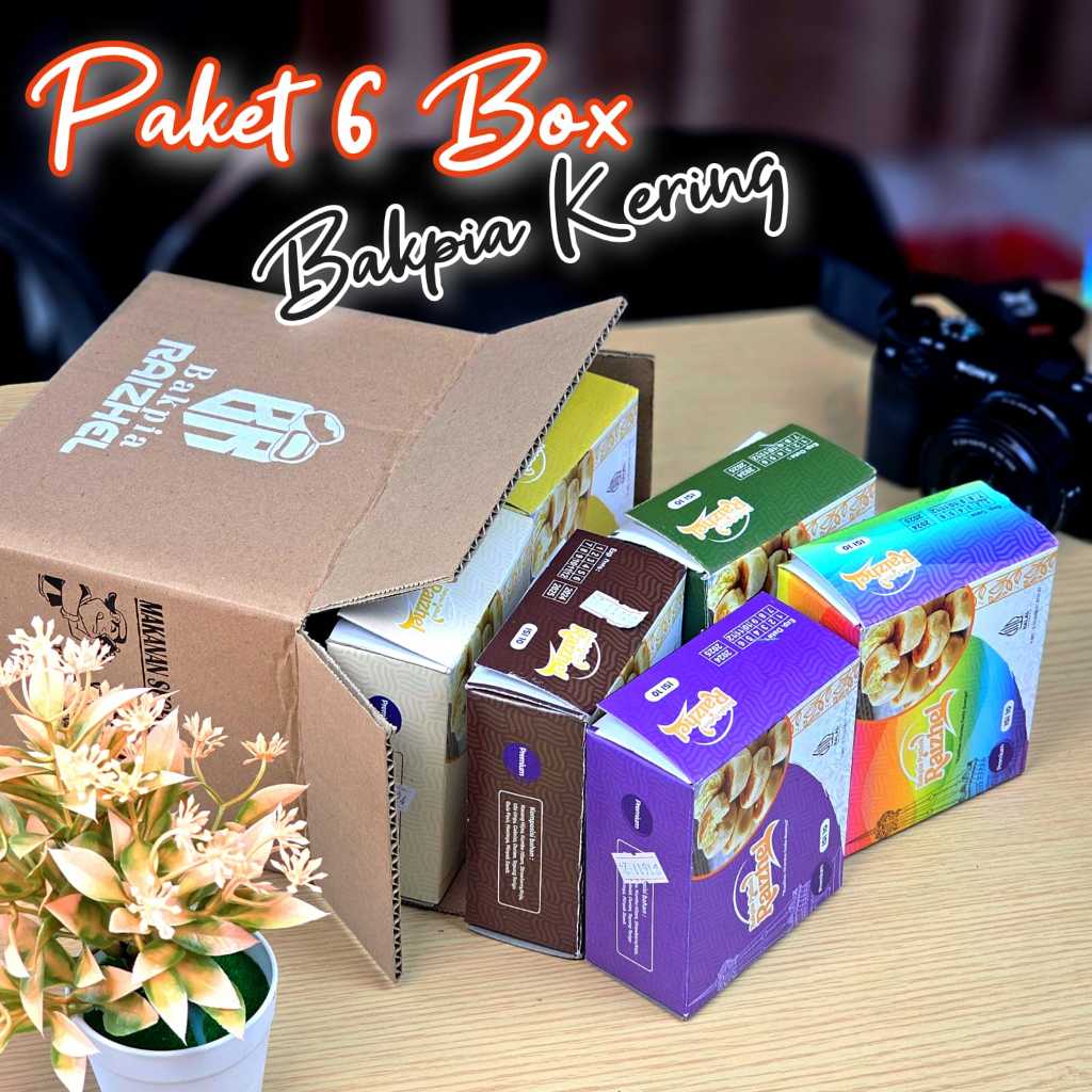 Jual [ 6 BOX ] BAKPIA KERING ISI 10 | Shopee Indonesia