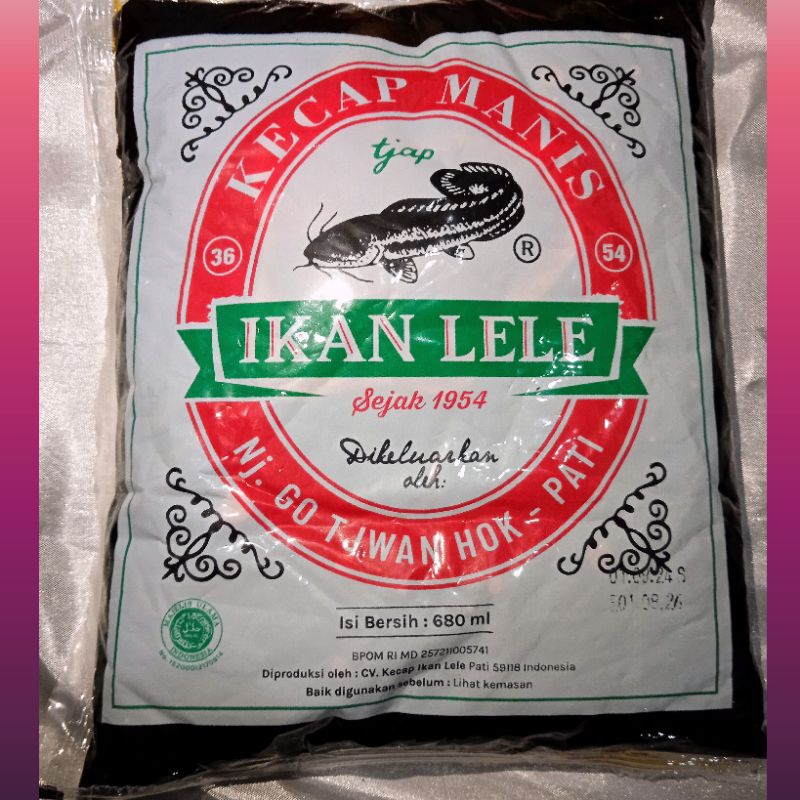 Jual Kecap lele 680 ml / 1 kg Manis Cap ikan lele khas pati Asli kecap ...