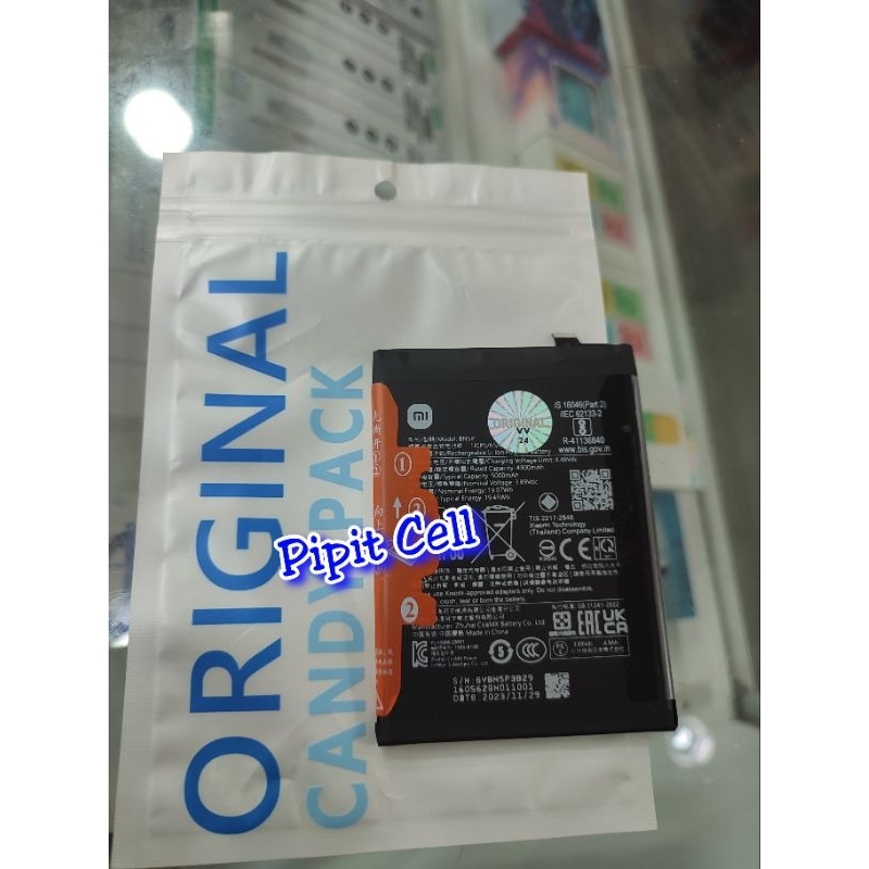 Jual Baterai Batre Battery Xiaomi Redmi Note 13 4G 5G BN5P Original ...