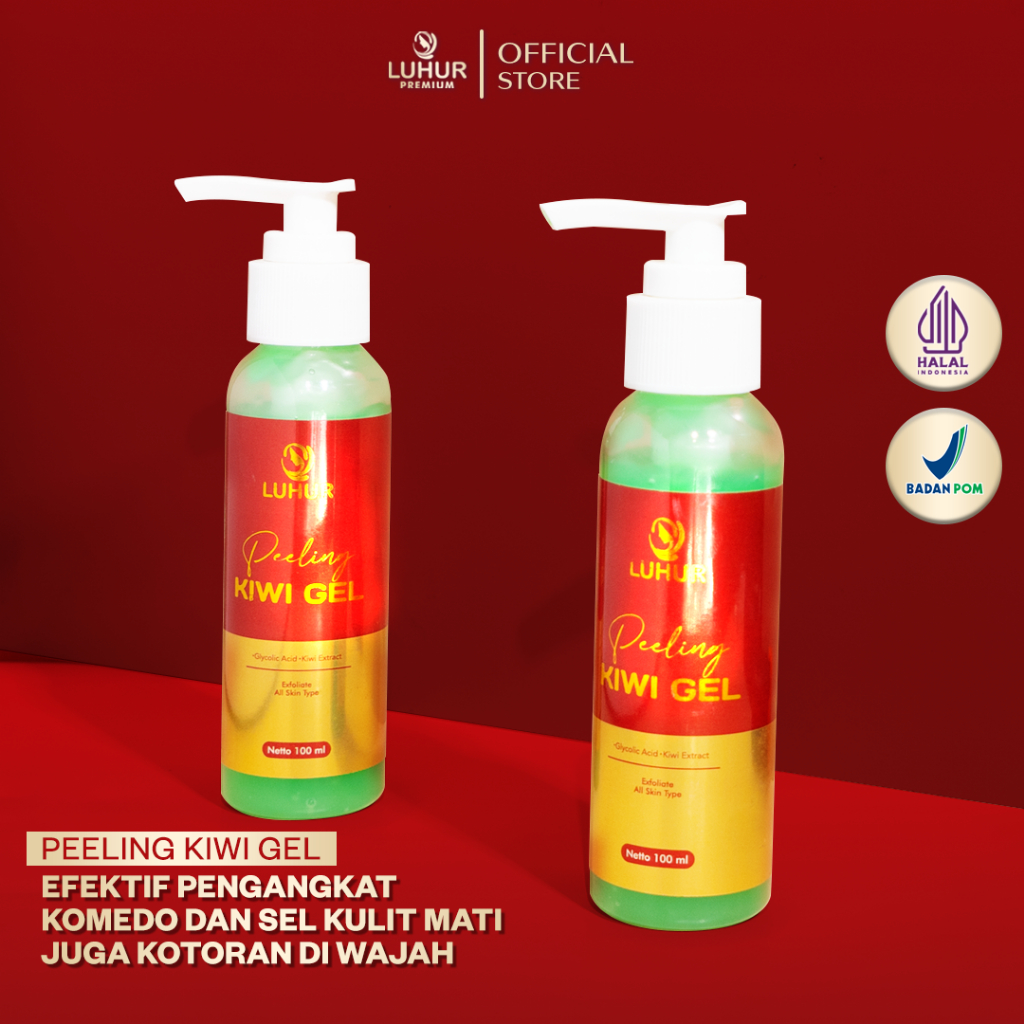 Jual Luhur Premium - Peeling Kiwi Gel Perontok Daki Sel Kulit Mati ...