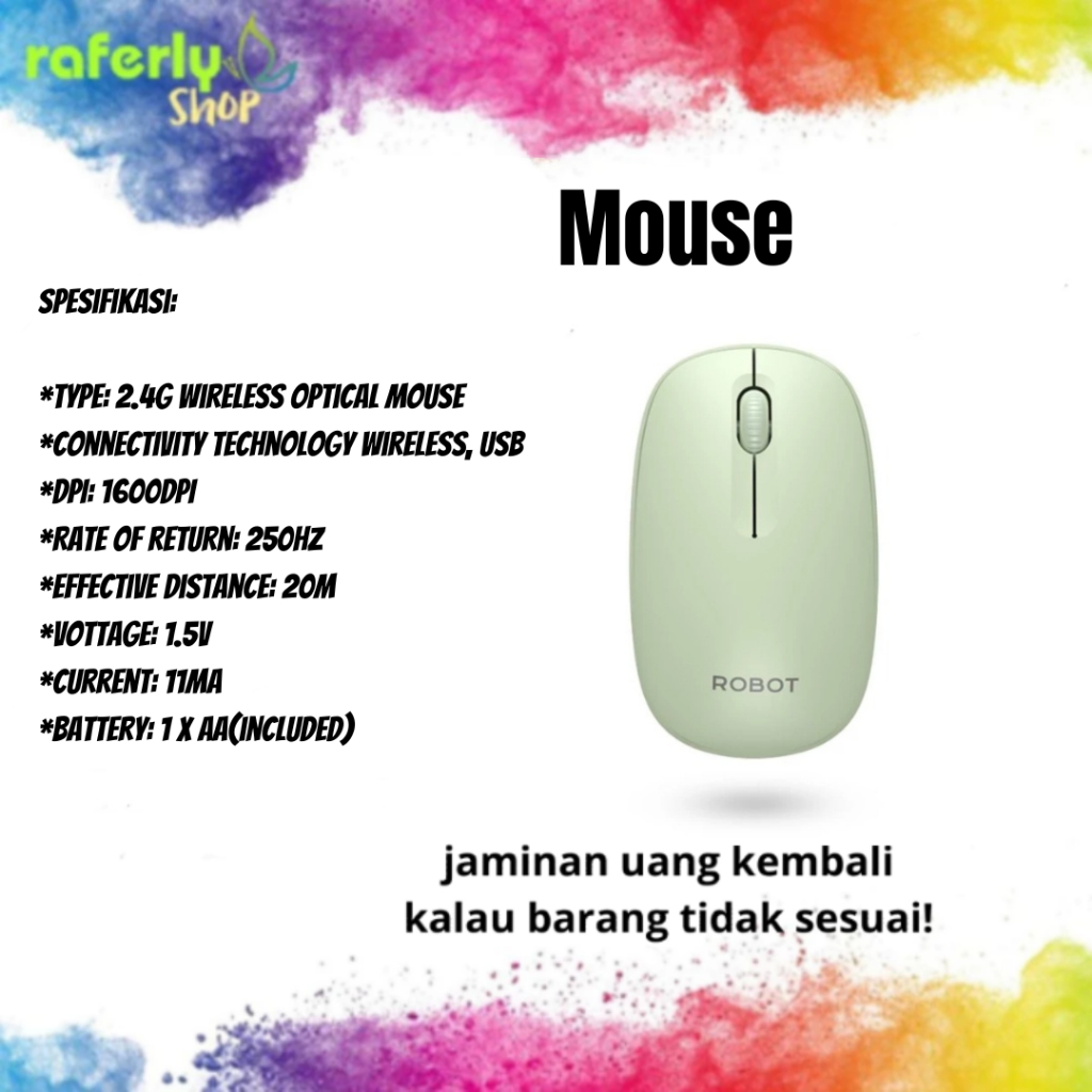 Jual Mouse Robot M260 Mouse Wireless 2.4G ORIGINAL-PINK | Shopee Indonesia
