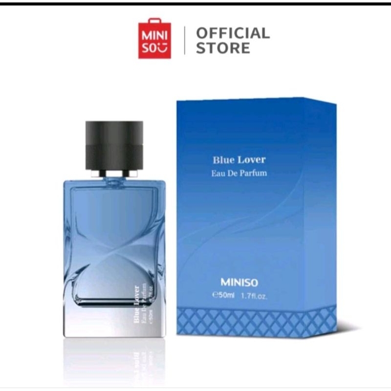 Jual MINISO Parfum Pria Black Romance / Blue Lover Eau de Parfum 50ml ...