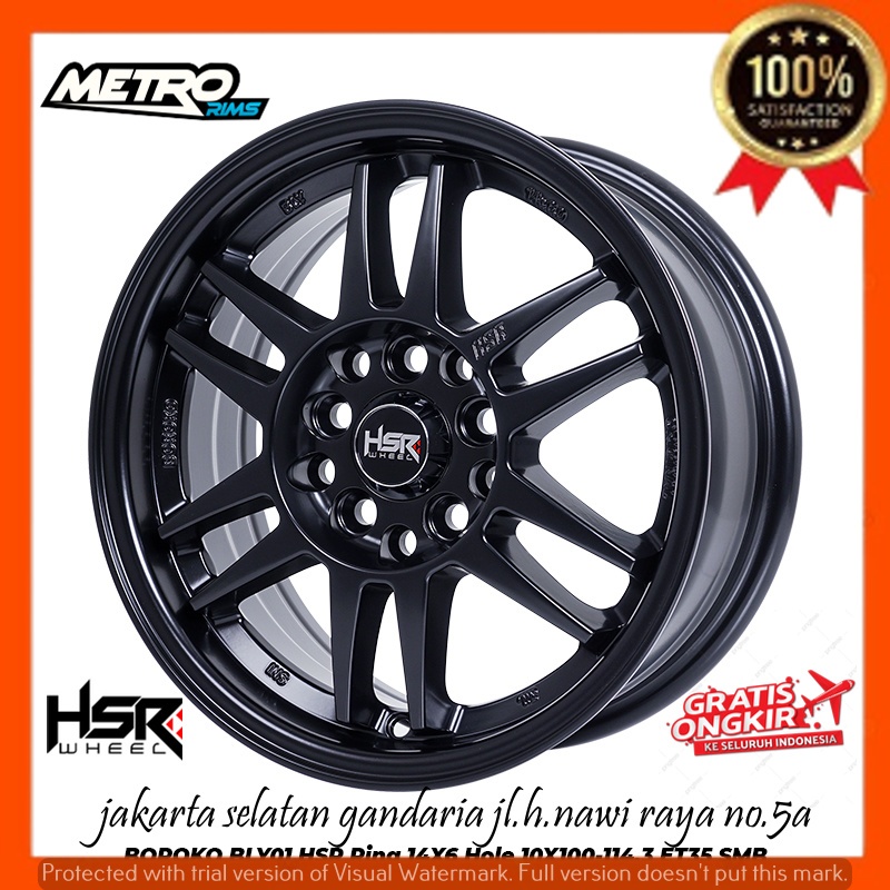 Jual velg mobil racing ring 14 pcd 5x100-114,3 untuk ertiga dll pnp buat mobil lobang baud 5x100 ...
