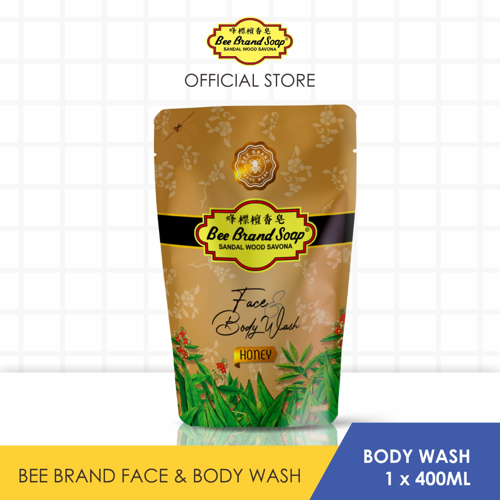 Jual BEE BRAND FACE & BODY WASH 400ML Sabun Mandi Cair | Shopee Indonesia