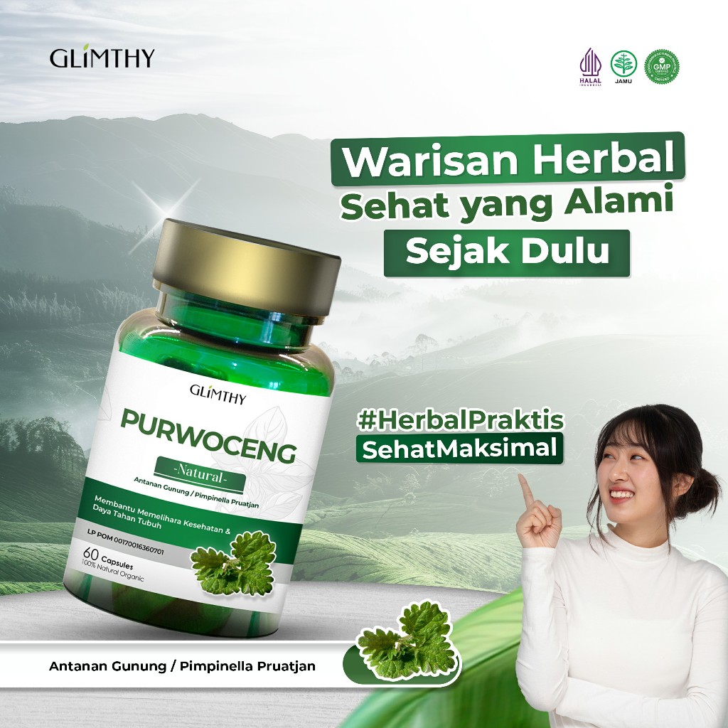 Jual Glimthy Natural Kapsul Purwoceng - Testosteron Booster - Obat ...