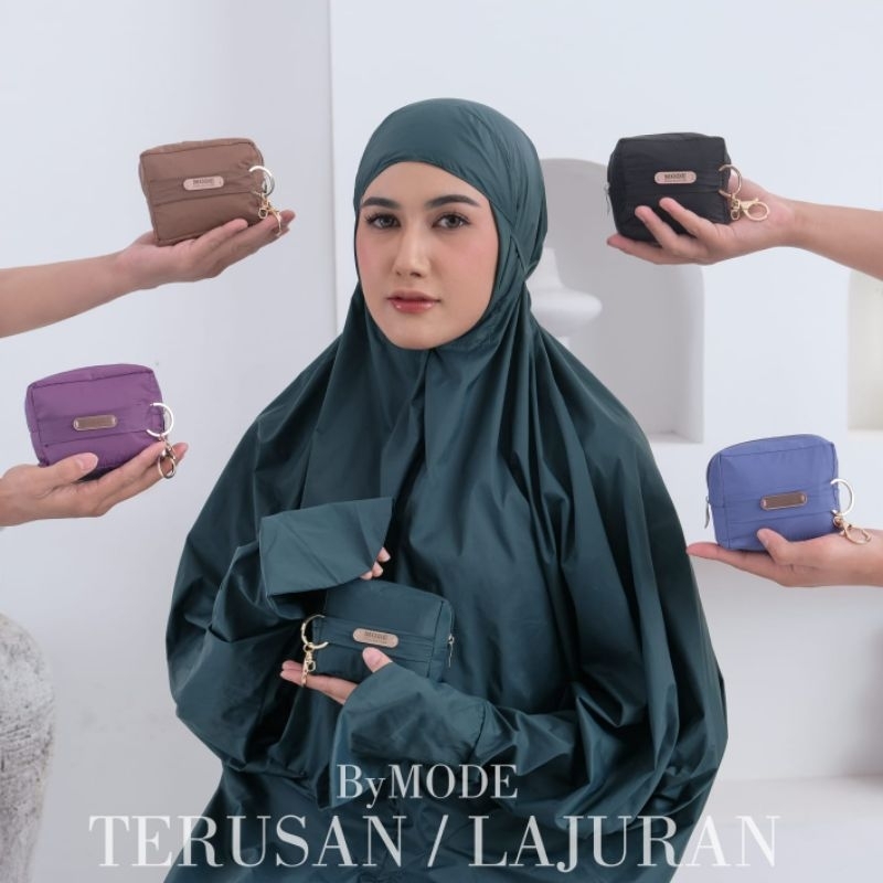 Jual Mukena Travel Mini Terusan Jumbo 2in1 | Mukena Terusan Traveling ...