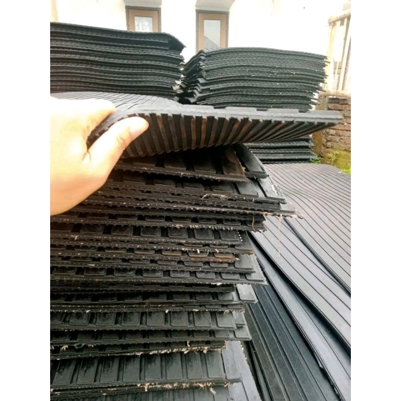 Jual karpet sapi serat benang/karpet karet/karpet pick up | Shopee ...