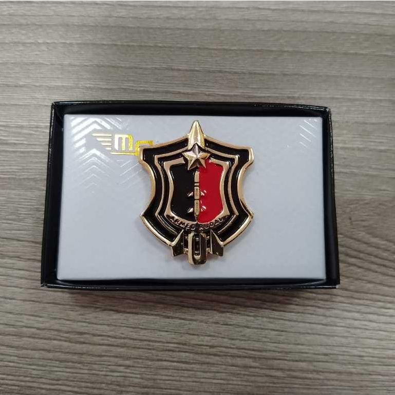 Jual WING ARMED RUDAL BREVET BRIVET ARMED RUDAL AKRILIK MIKA MERAH PIN ...