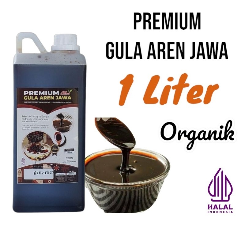 Jual Gula AREN CAIR - Brown Sugar ( LIQUID ) Kemasan 1 Liter - BLAST ...