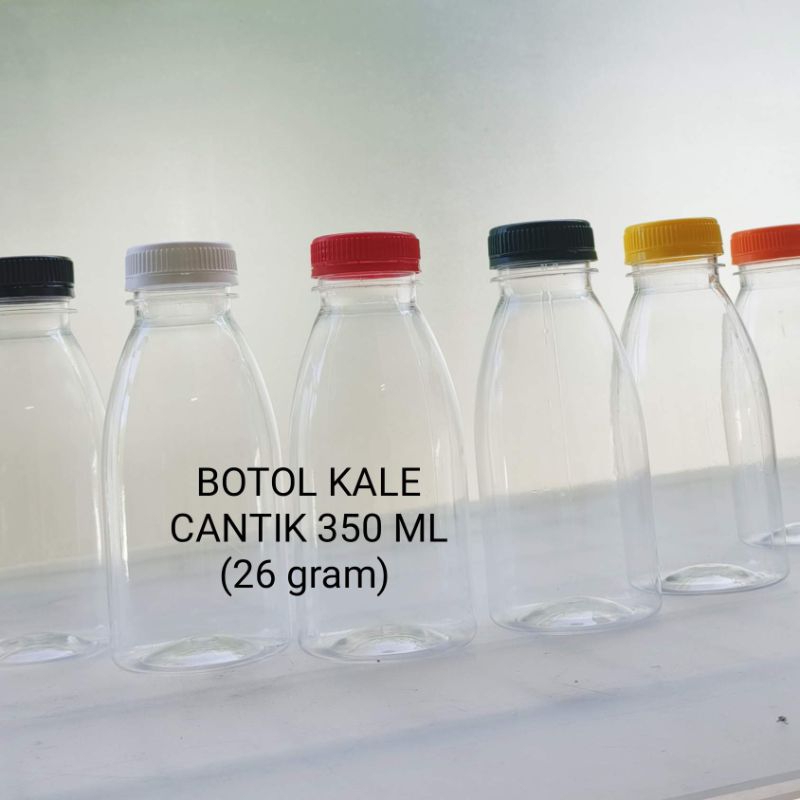 Jual BOTOL KALE CANTIK 350 ML (26 gram) TUTUP LEBAR | Shopee Indonesia