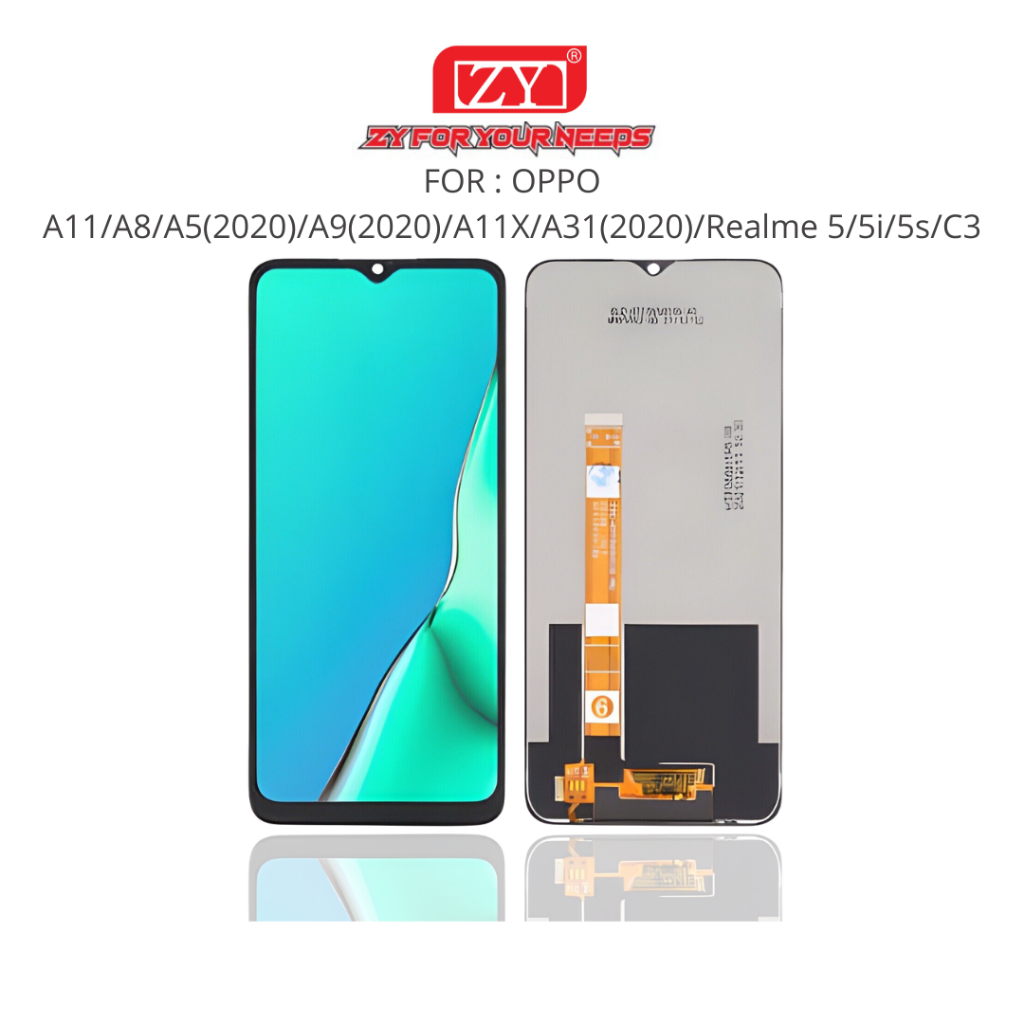 Jual ZY Lcd OPPO A11 / A8 / A5 2020 / A9 2020 / A11X / A31 2020 / Realme 5 / 5i / 5s / 6i / C3 ...