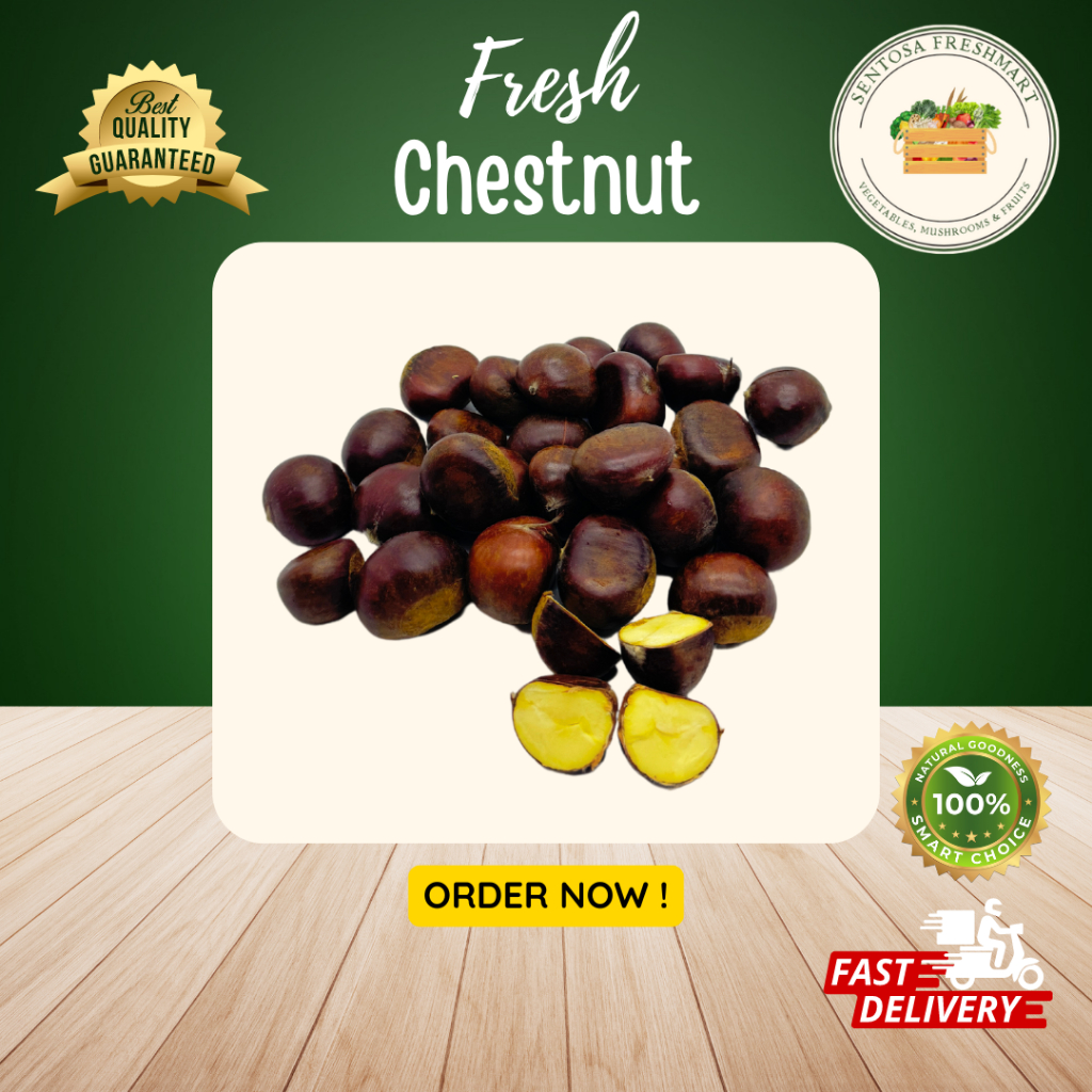 Jual [SENTOSA FRESHMART] CHESTNUT / KACANG KASTANYE per KG | Shopee ...