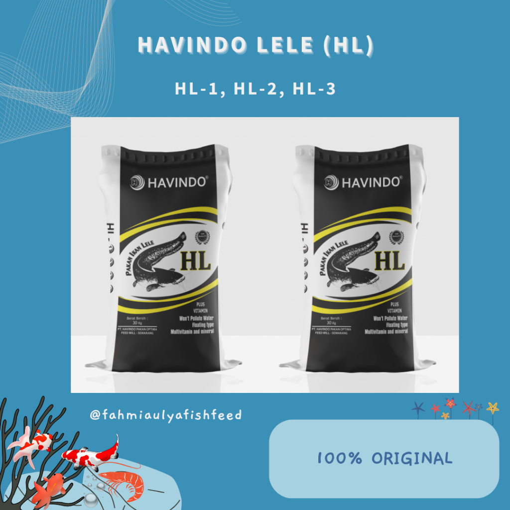 Jual (PAKET 10 KG) HAVINDO LELE (HL) | PAKAN IKAN APUNG LELE | Shopee ...