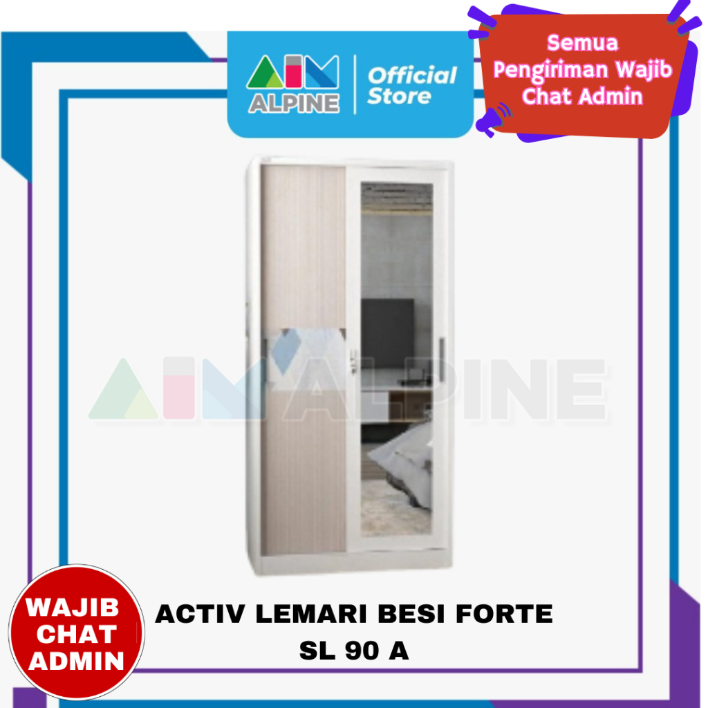 Jual ACTIV LEMARI BESI FORTE SL 90 A | Shopee Indonesia