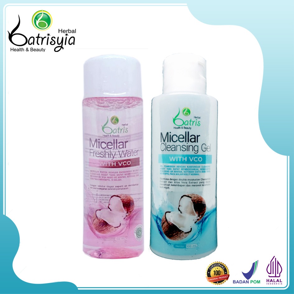 Jual Batrisyia Herbal Micellar With VCO | Shopee Indonesia