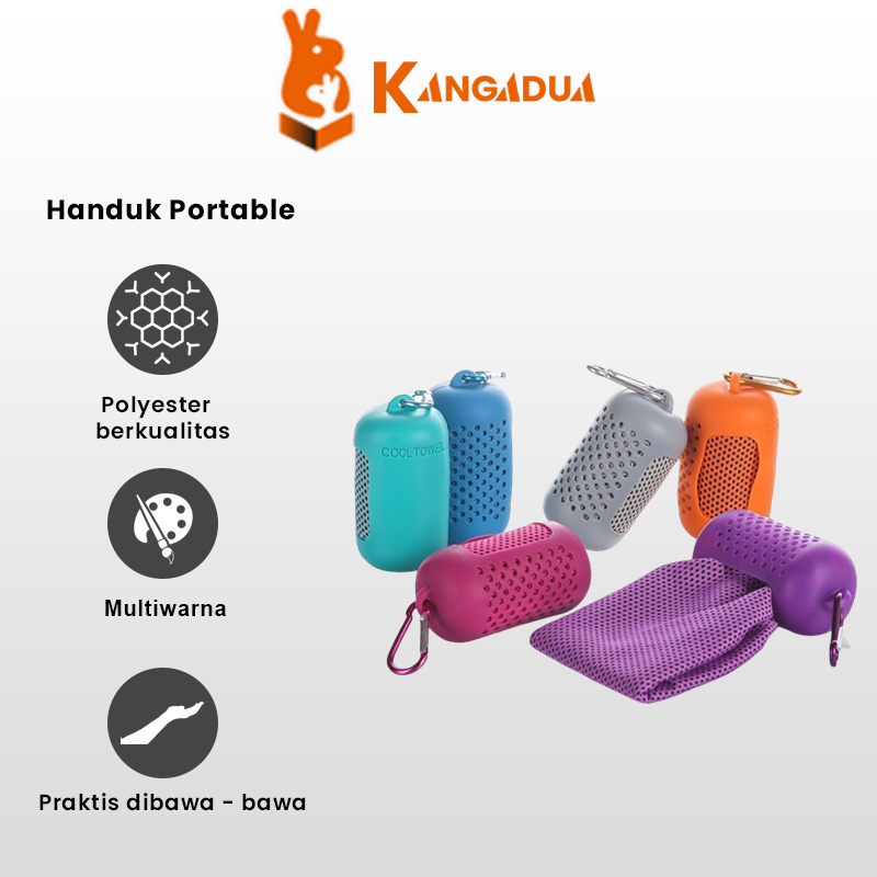 Jual KANGADUA Quick Dry Towel Handuk Olahraga Dingin Microfiber Magic ...