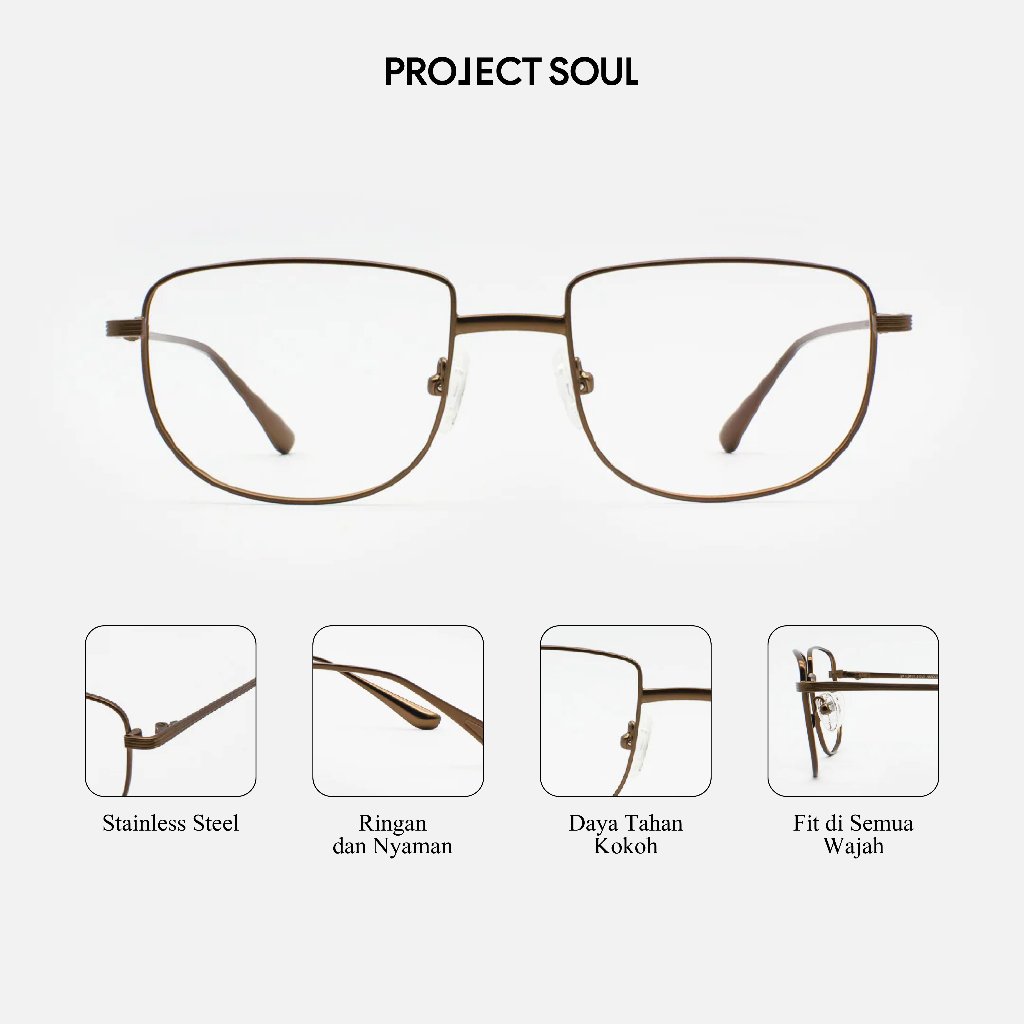 Jual Project Soul - Octavia Eyewear Frame | Kacamata Baca Wanita/pria ...
